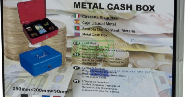 HC-66007 Cash Box 10"