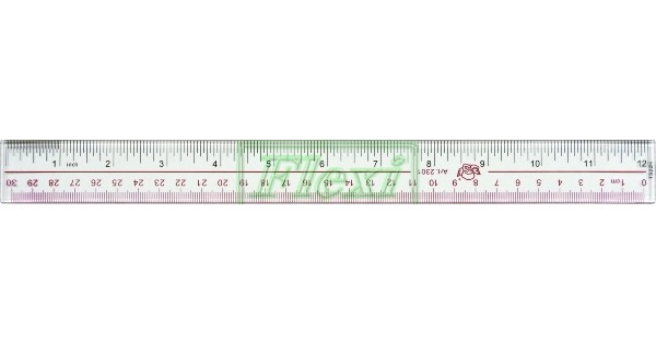 Ruler Acrylic 2301 - 30cm