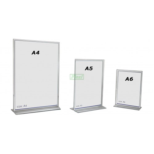 Acrylic Stand A5 T-Shape T85 FLEXI