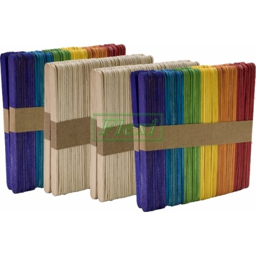 Ice Cream Stick 115x10mm Colour 100C Flexi